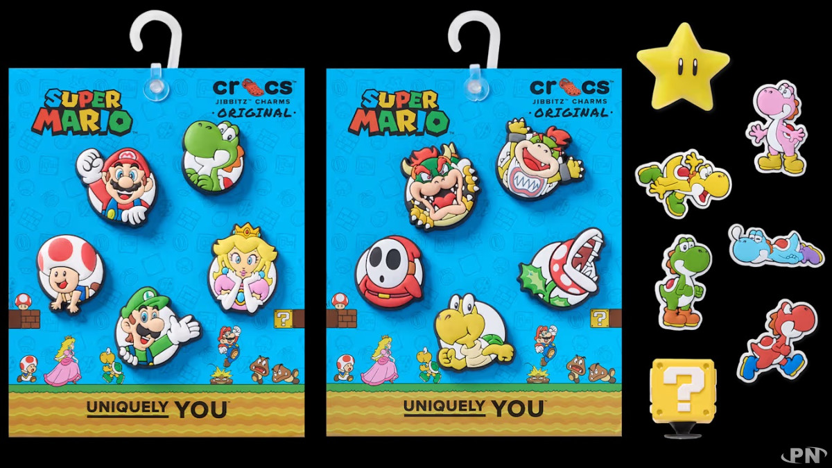 Crocs x Super Mario : une collection de sabots dès le 15 juillet 2026